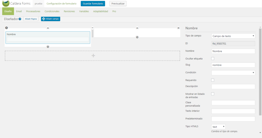 Advanced forms in Wordpress with Caldera Forms - RJCardenas